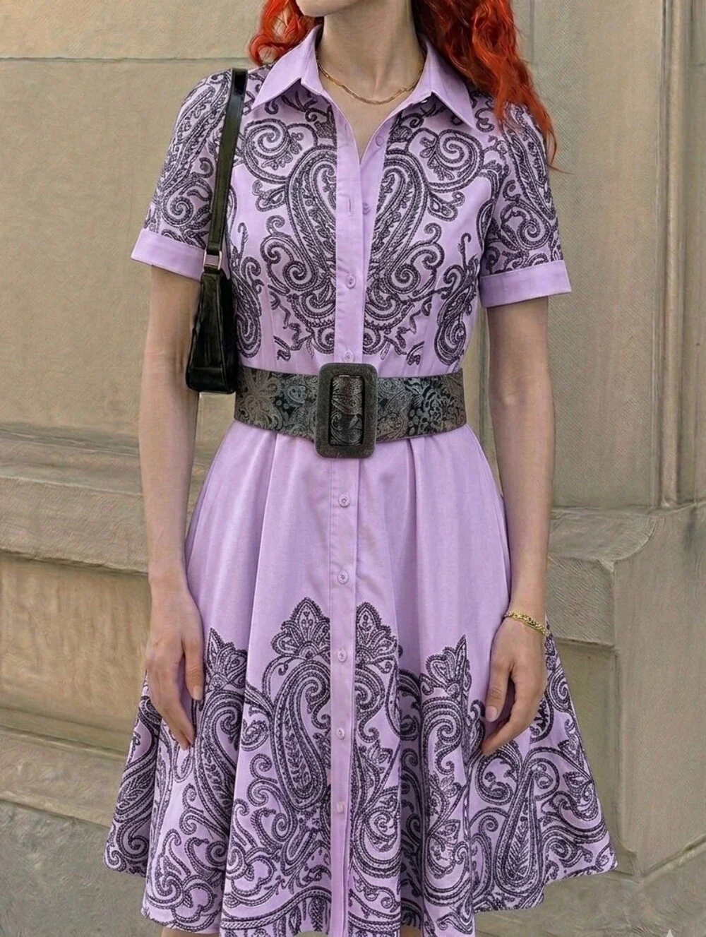 Olga Santini | Accessories | Olga Santini Genuine Leather Floral ...